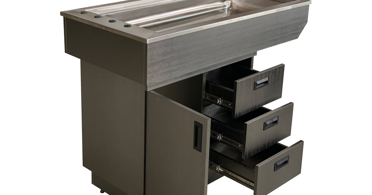 FT-851-DS Stainless Steel Wet Table | Aeolus Pet