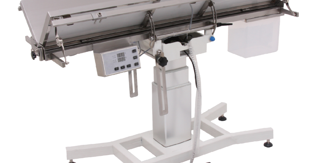 FT-886H Aeolus Heated V-Top and Tilt Surgical Table | Aeolus Pet